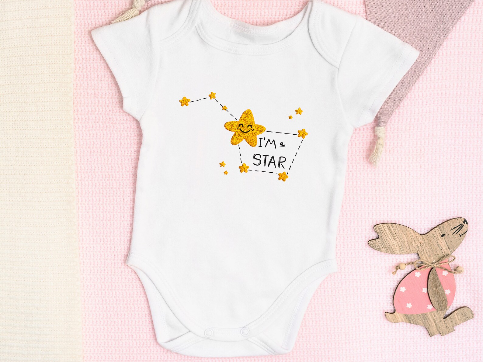 I'm a Star Machine Embroidery Design the Big Dipper - Etsy