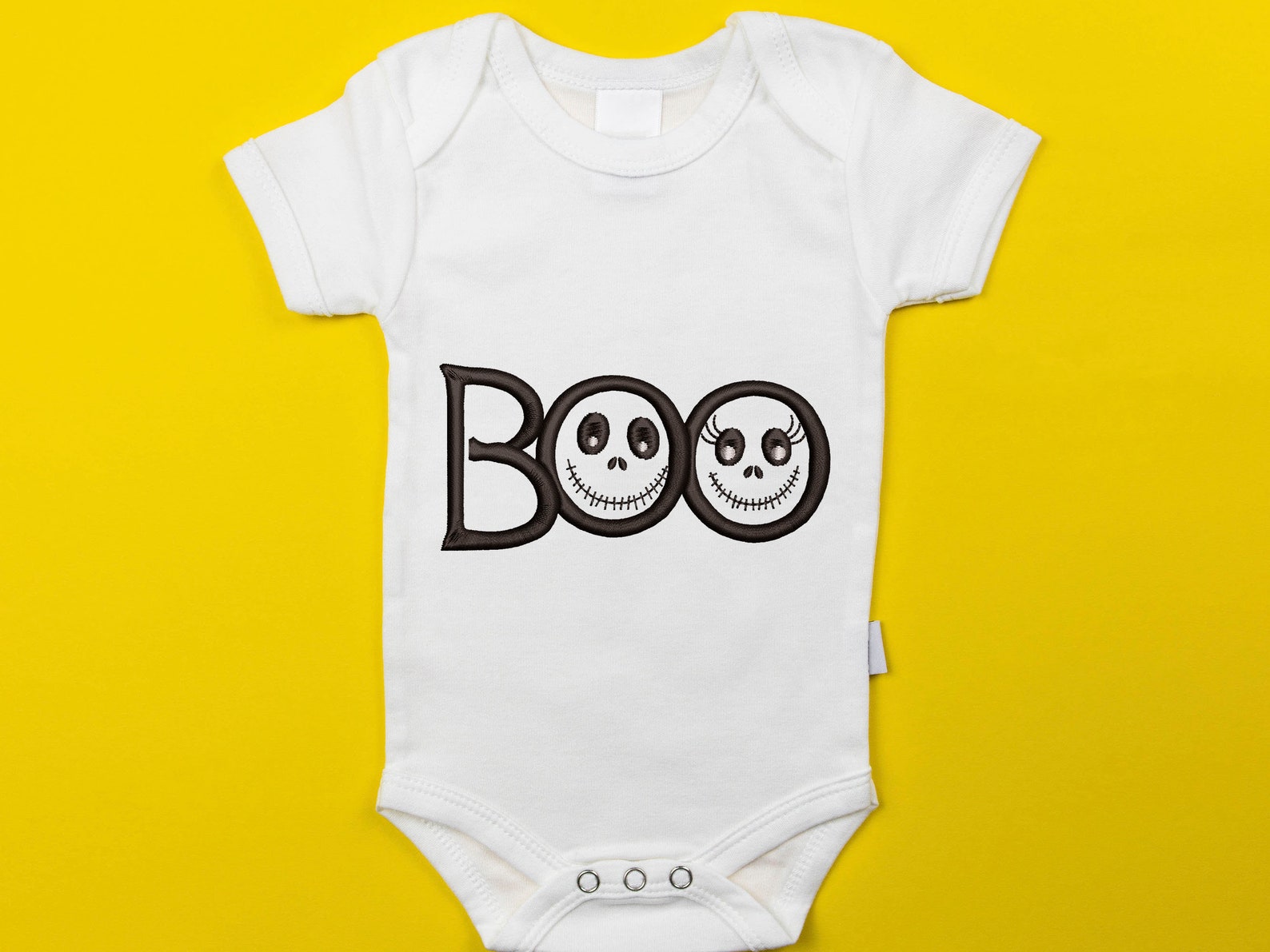 Boo Machine Embroidery Design Halloween Embroidery Pattern 6 - Etsy