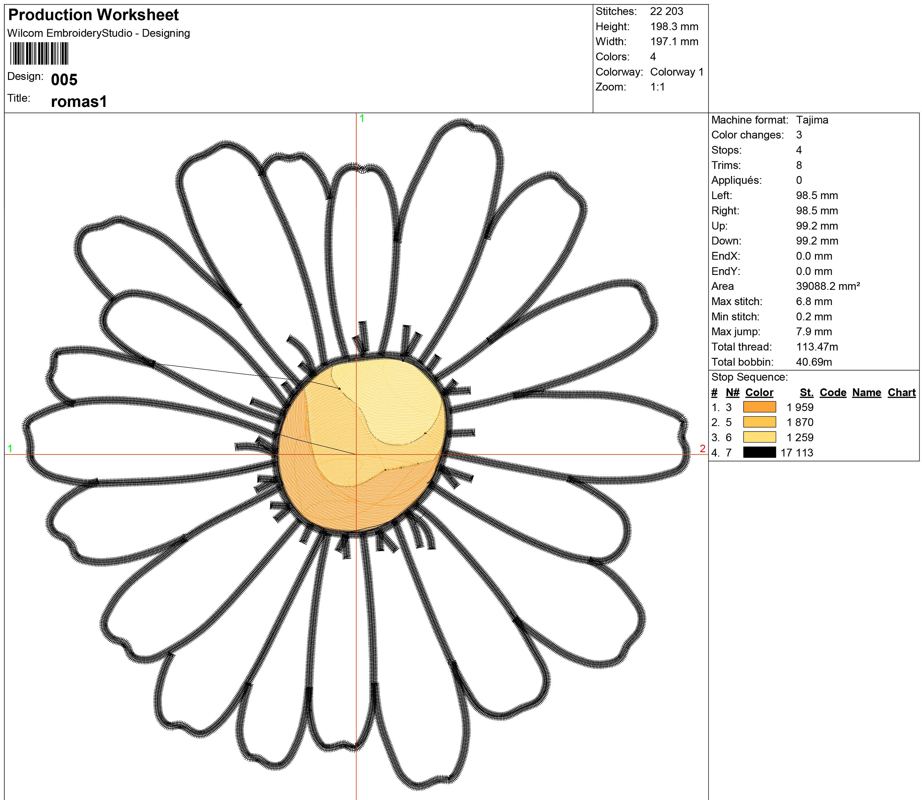 Daisy Flower Machine Embroidery Design Embroidery Pattern 5 | Etsy