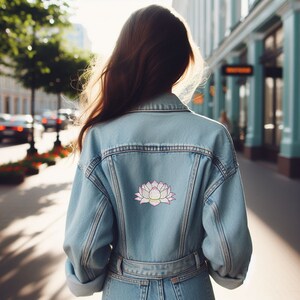 Mini Lotus Flower Machine Embroidery Design, Tiny Water Lily Embroidery ...