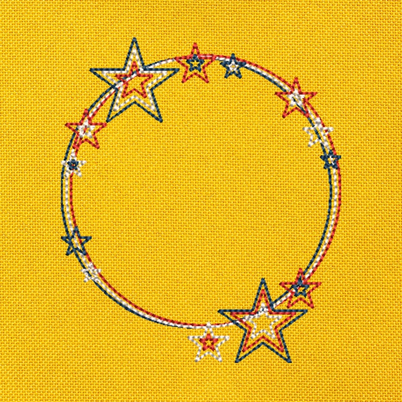 Stars Embroidery Design - Etsy