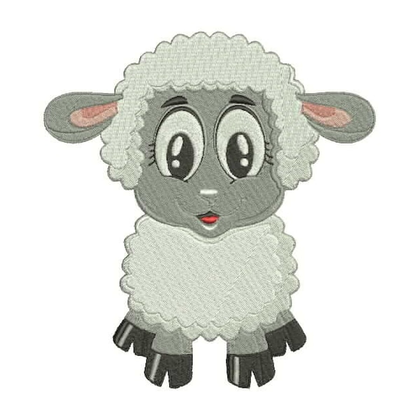 Lamb Embroidery - Etsy