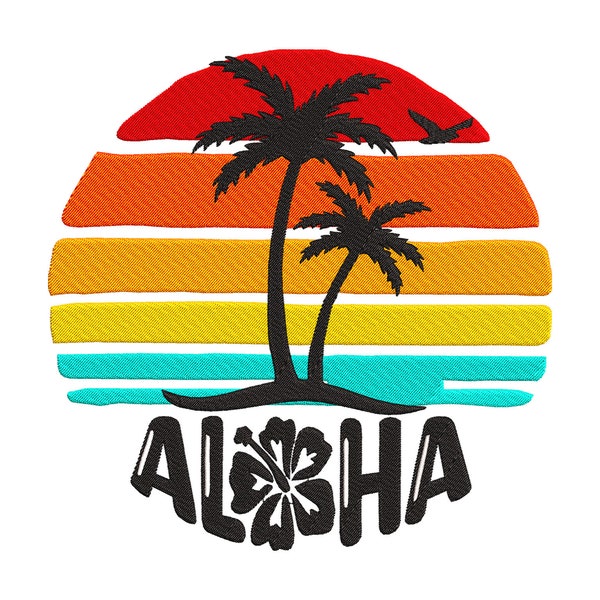 Machine Embroidery Beach Designs - Etsy