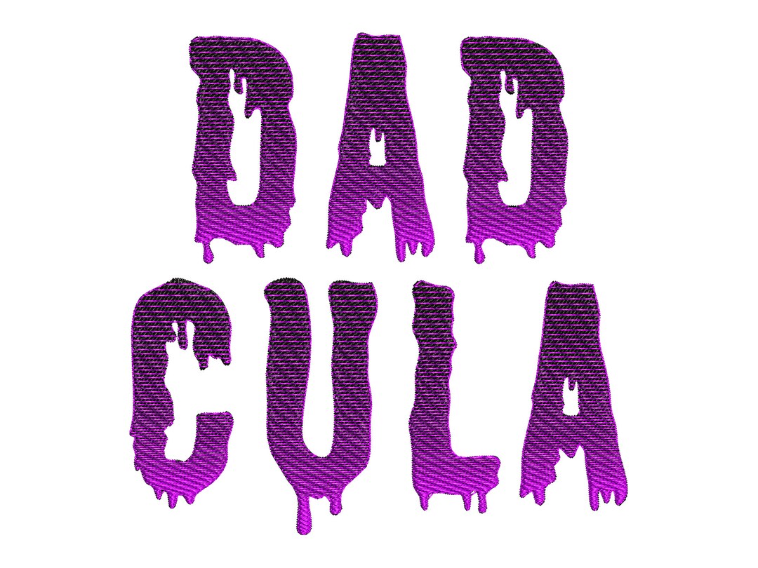 Dadcula Machine Embroidery Design, Halloween Embroidery Pattern 6 Size ...