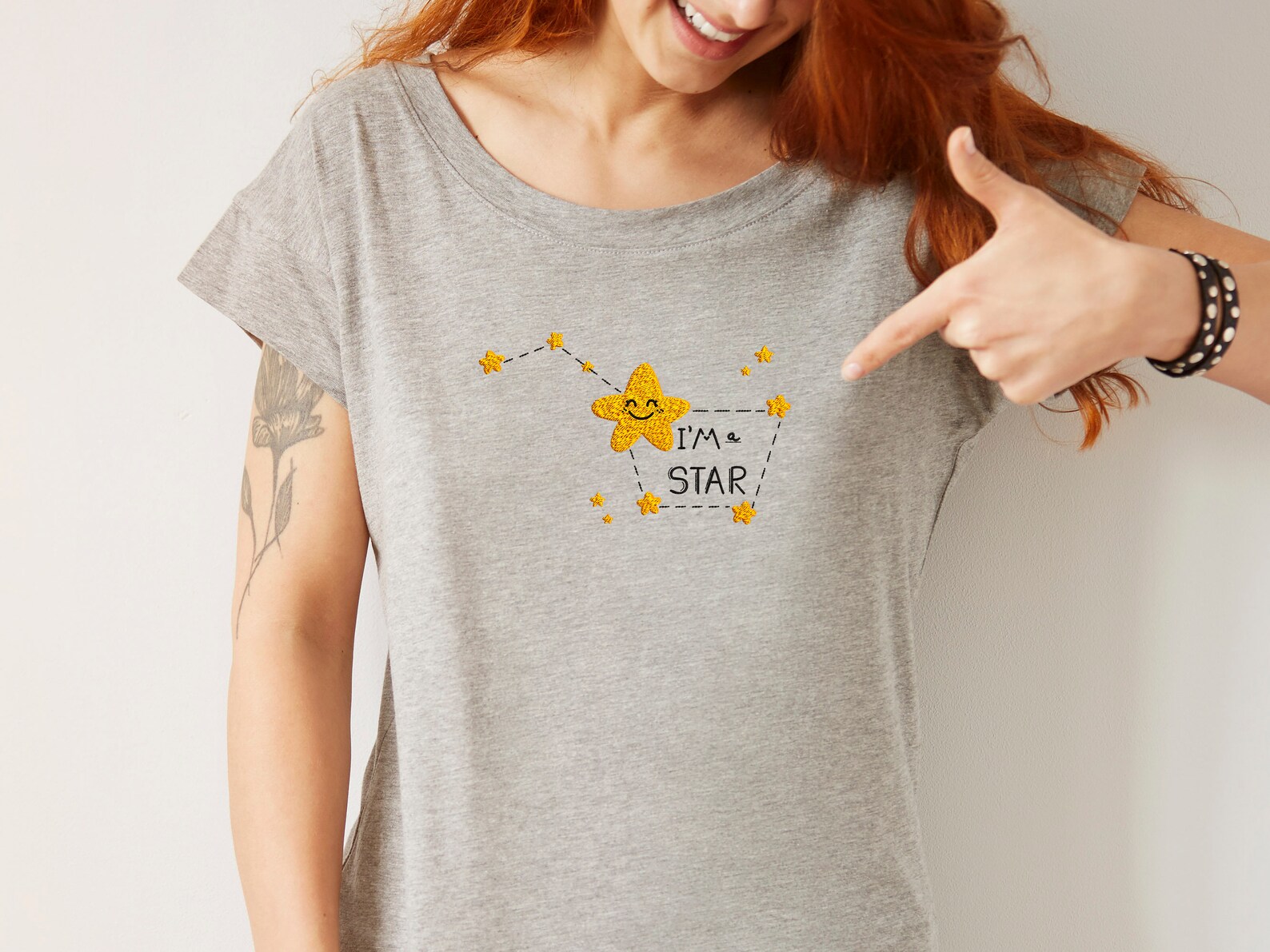 I'm a Star Machine Embroidery Design the Big Dipper - Etsy