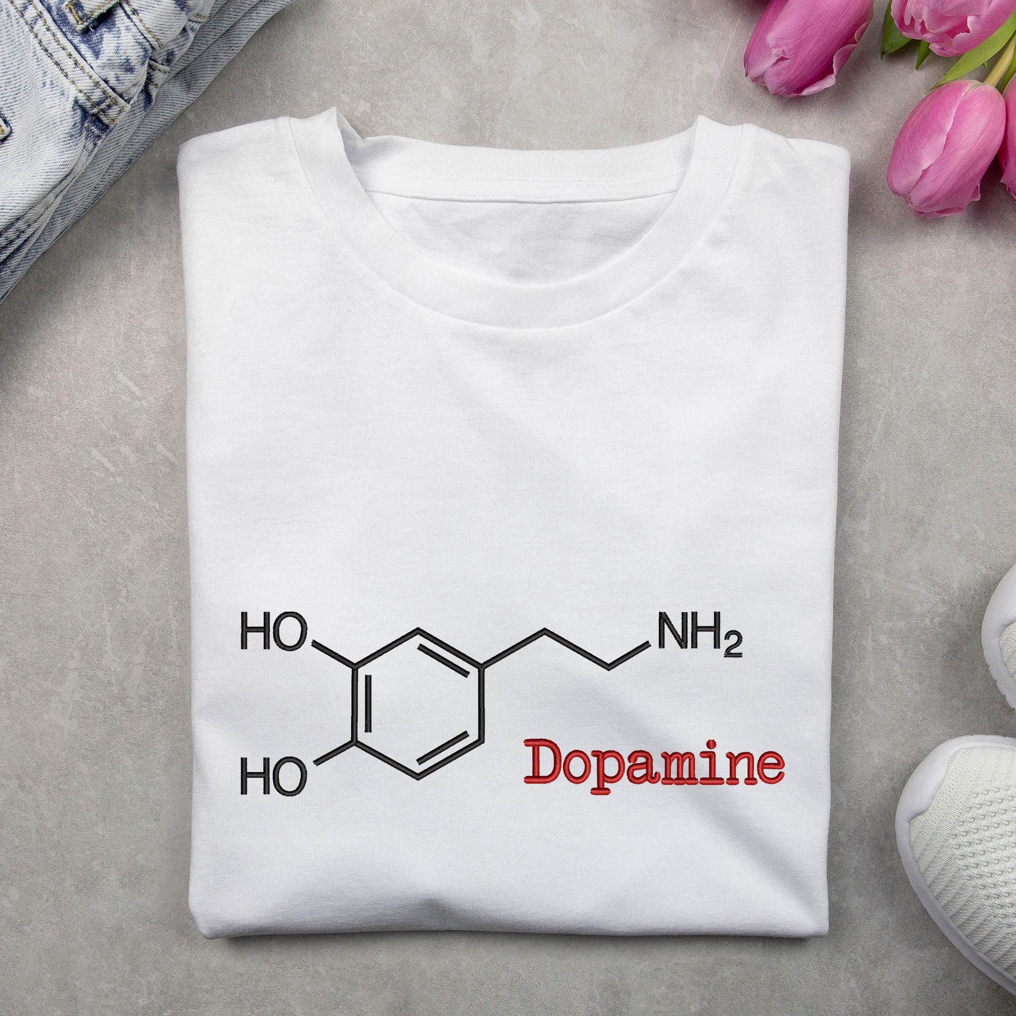 Dopamine Molecule Embroidery Design, Science Machine Embroidery File ...