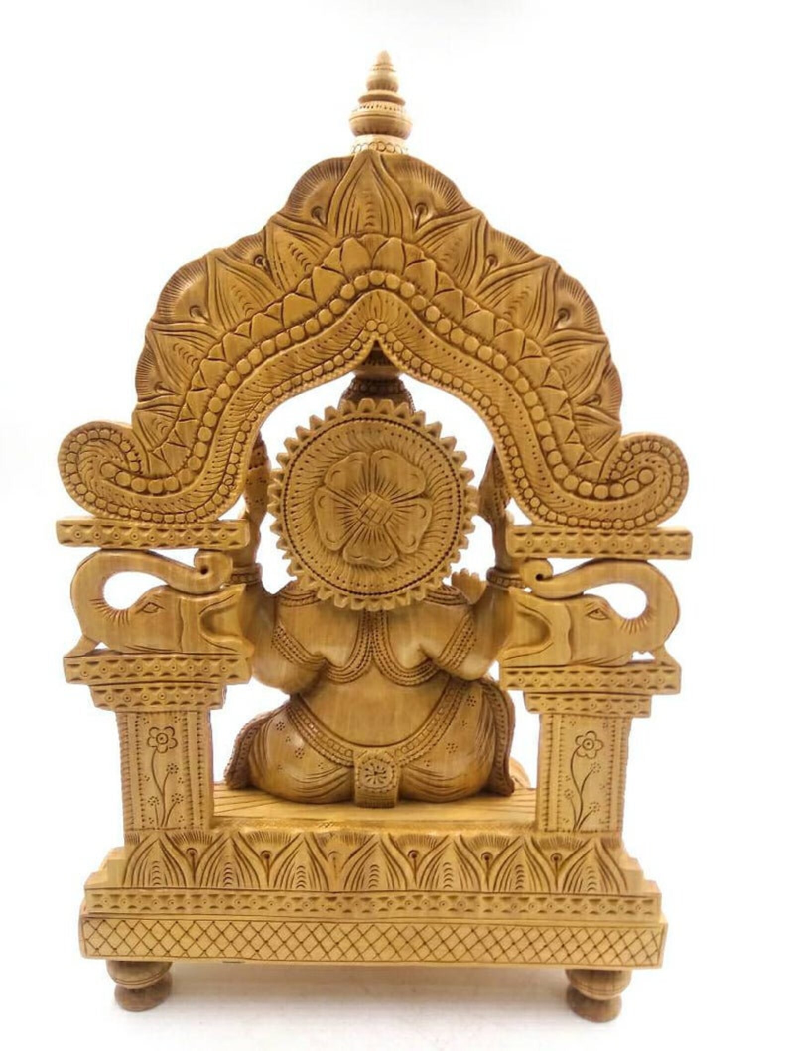 1 Piece of Wooden Ganesha Unique Ganesha lord Ganesha Ganesha Idol ...