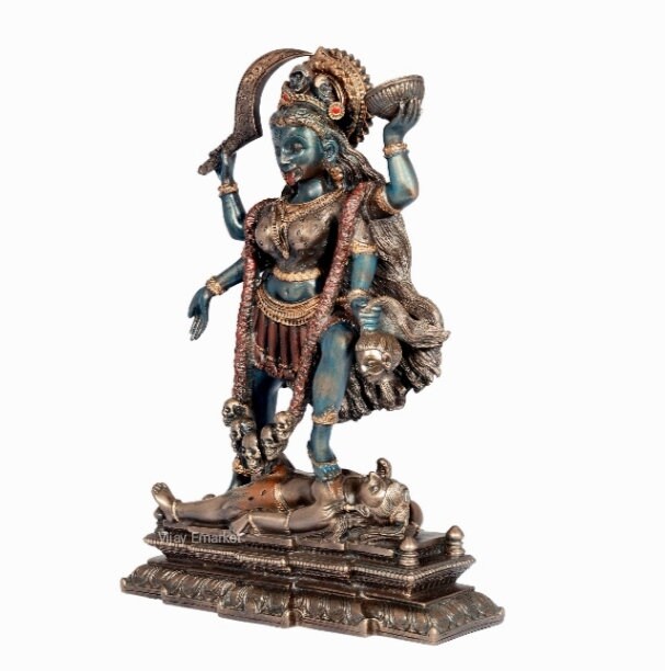 Kalika Statue Bronze Kalika Statue Kalika Idol Best Statue - Etsy