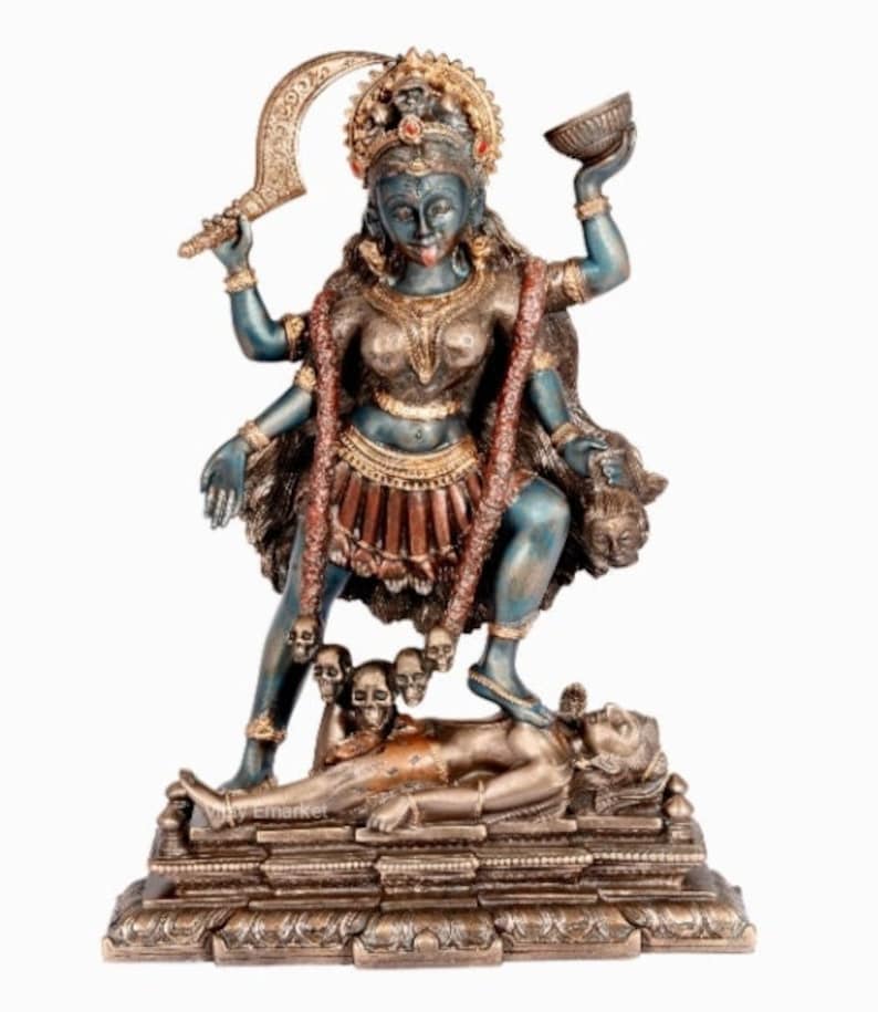 Kalika Statue Bronze Kalika Statue Kalika Idol Best Statue - Etsy