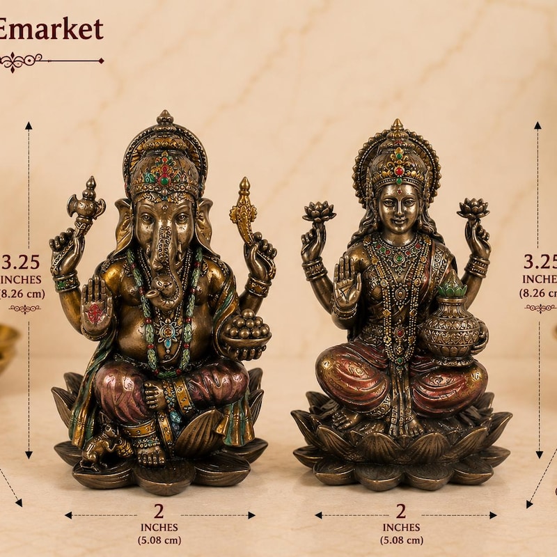 Ganesh Lakshmi Set - Etsy