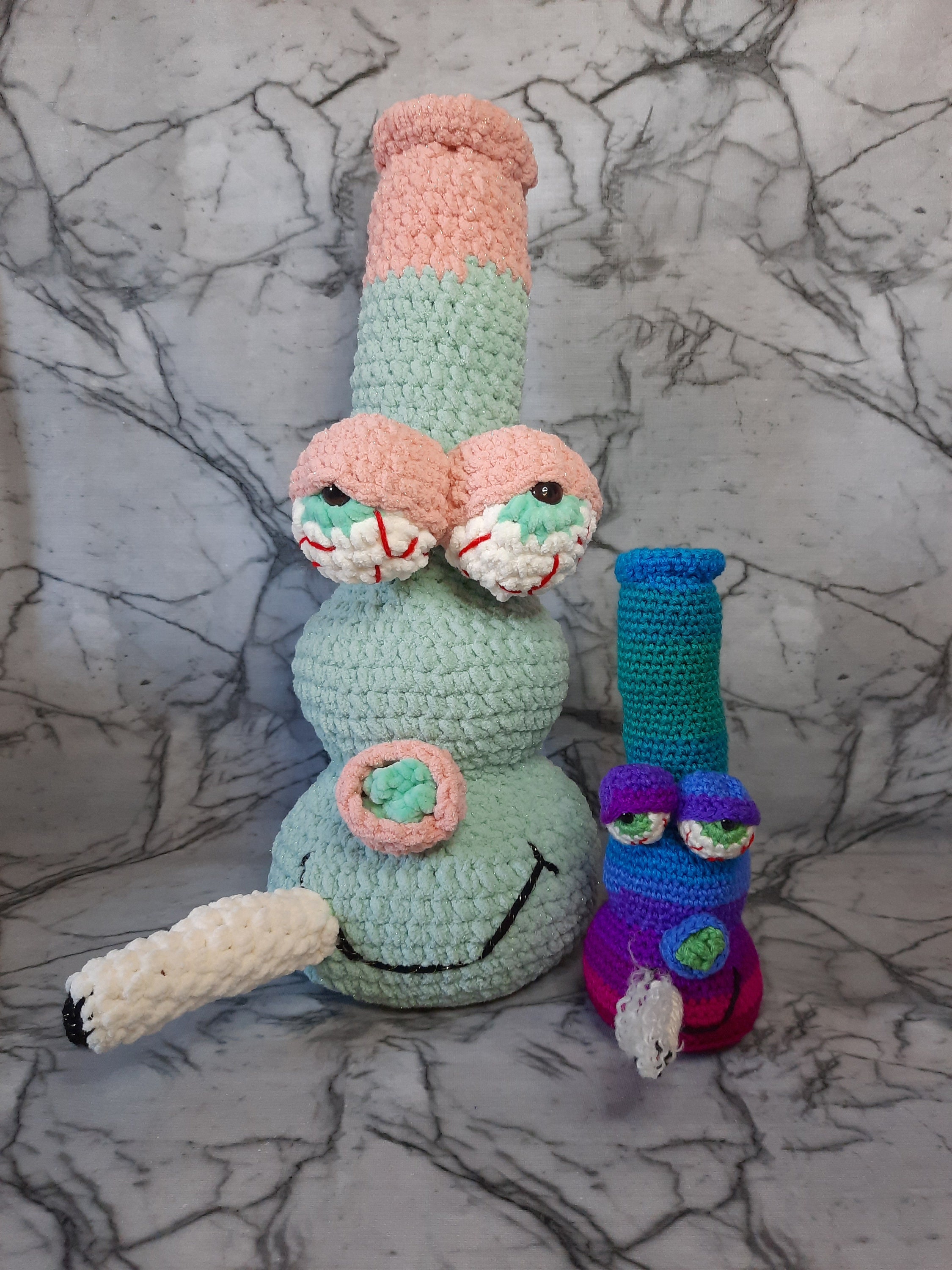 Crochet Bong Buddy Crochet Bong Plush Bong Pink Bong 420 - Etsy