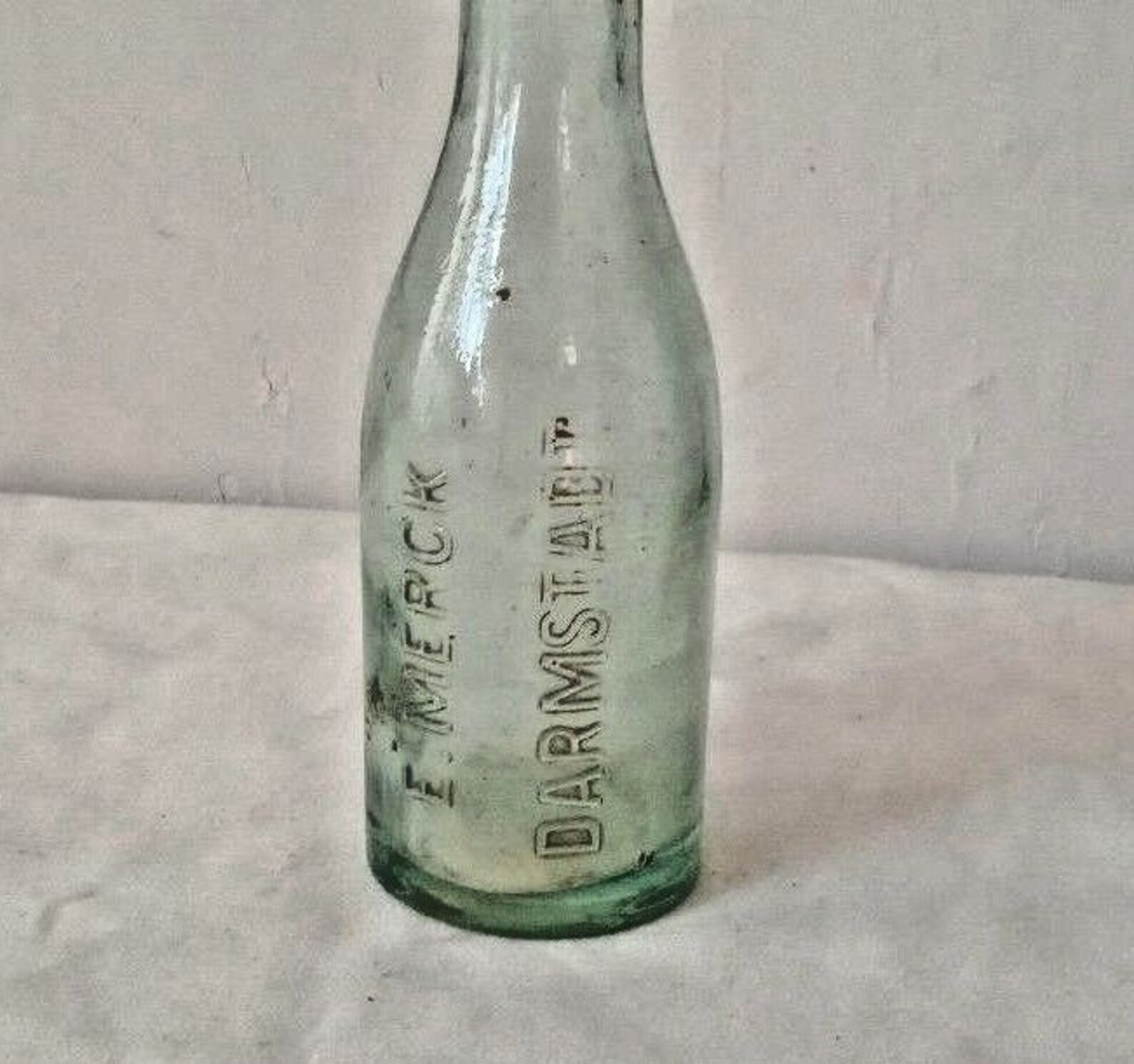 Antique German E. Merck Porcelain Bottle Stopper Vintage Darmstadt ...
