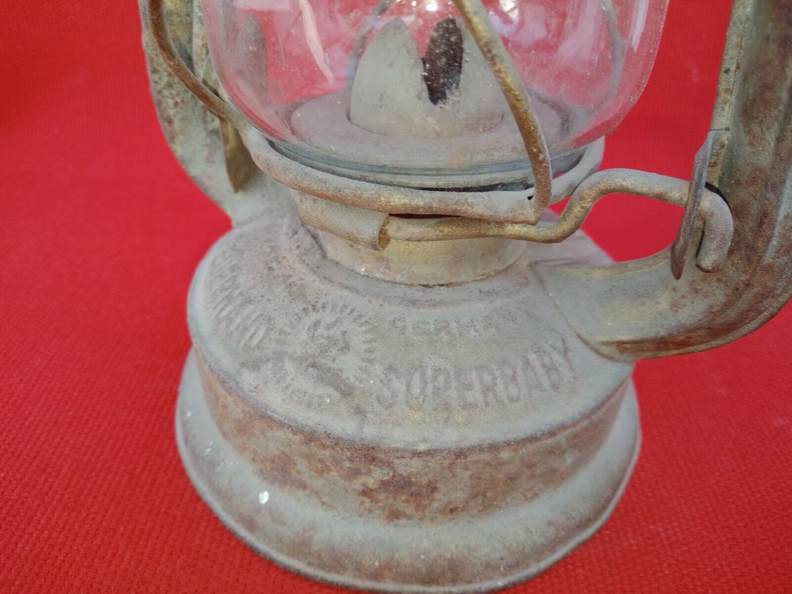 Vintage Feuerhand No.175 SUPERBABY Oil Lamp / Larten Made in Germany ...