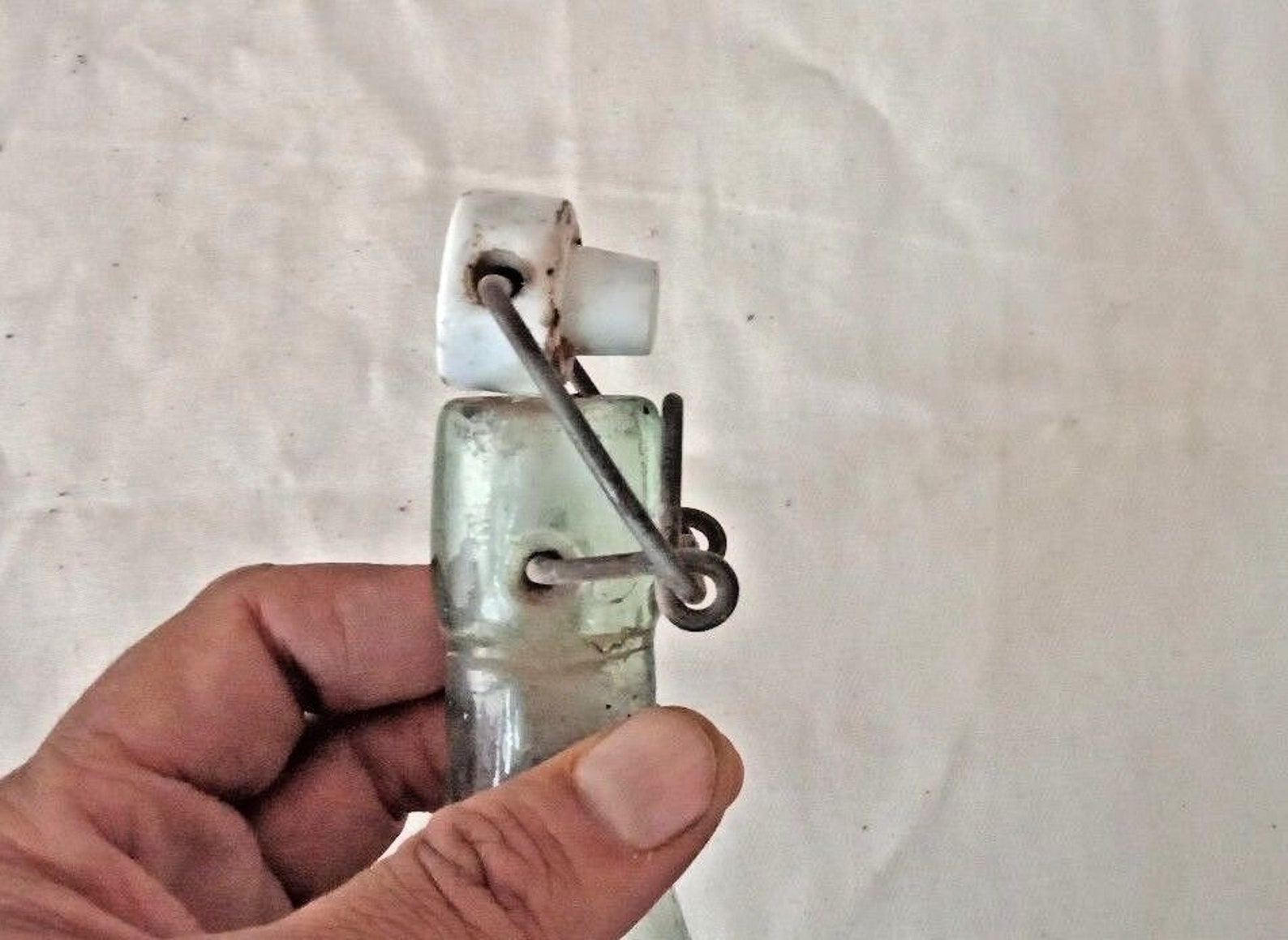 Antique German E. Merck Porcelain Bottle Stopper Vintage Darmstadt ...