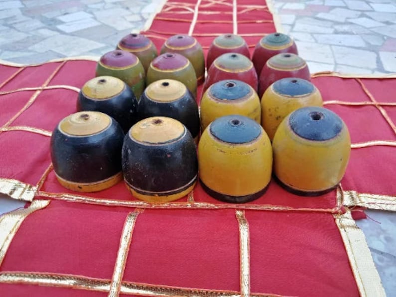 Traditional Ancient Indian Chess Game Chaupar /pachisi Set/ Indian Ludo ...