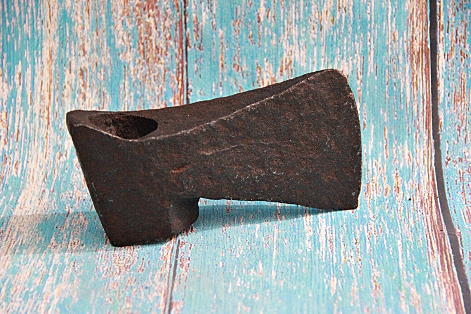 Old Vintage Salvage Tribal Iron Axe Blacksmith Hand Forged Hatchet ...