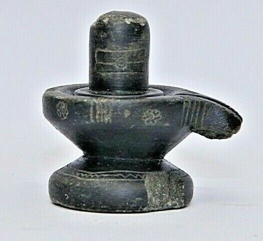 Vintage Marble Handmade Lord Shiva Lingam, Stone Shiva Ling Figurine ...