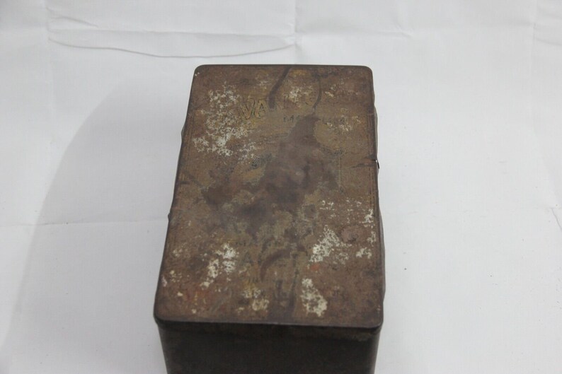 1940's Rare Cavender's Medium Navy Cut Cigarettes Tin Box Vintage Litho ...