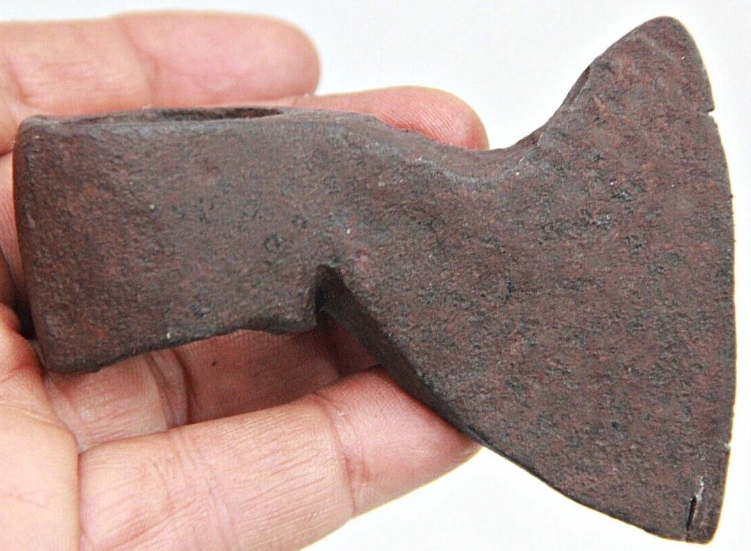 Antique Hand Forged Tribal Iron Axe Unique Blacksmith Piece of History ...
