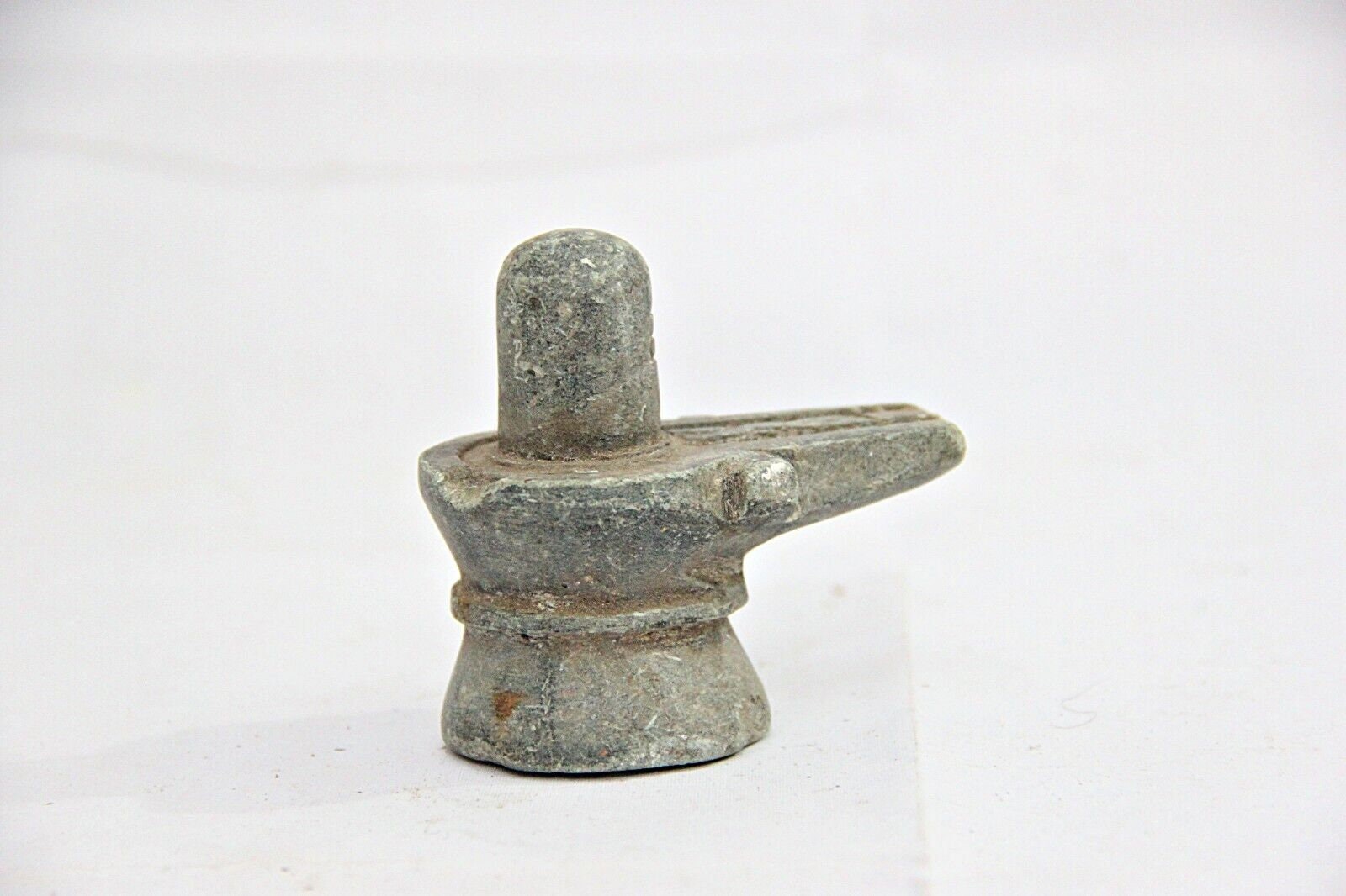 Old Vintage Black Marble Stone Shiva Lingam / Shivling Hindu Statue ...