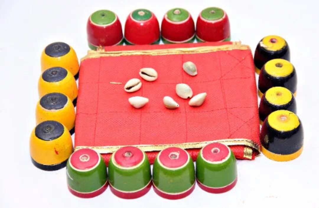 Traditional Ancient Indian Chess Game Chaupar /pachisi Set/ Indian Ludo ...