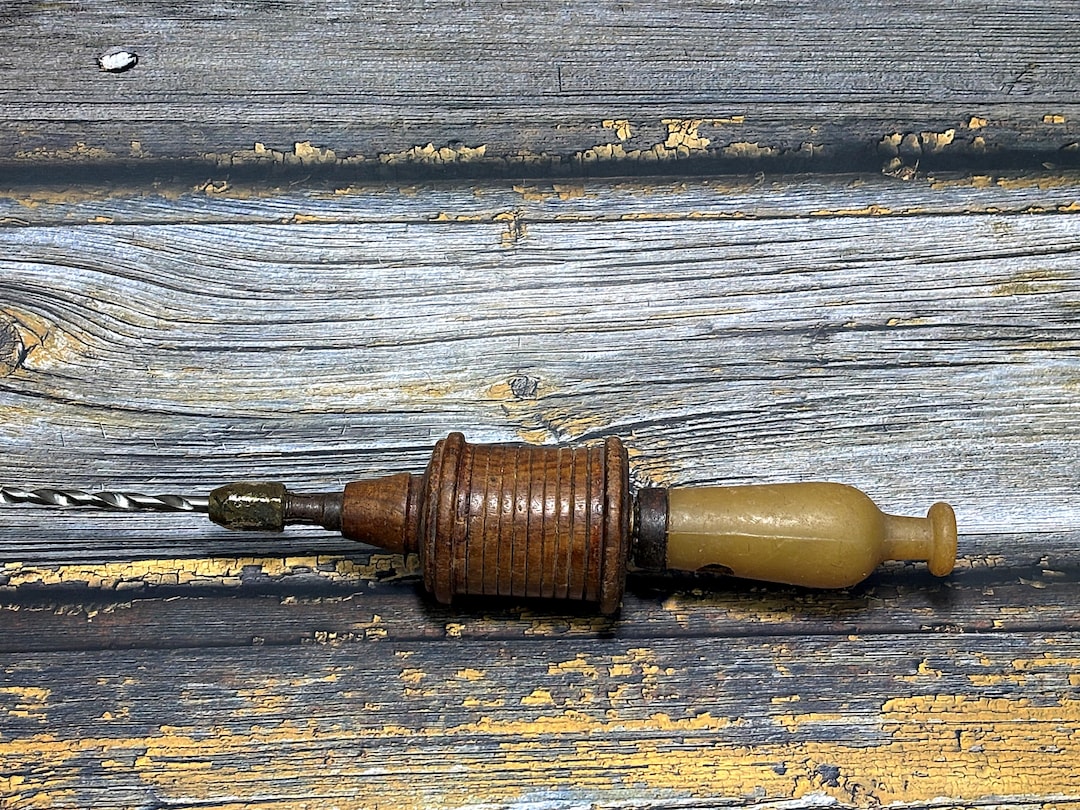 Vintage Archimedes Spiral Hand Drill, Jeweler Precision Tool ...