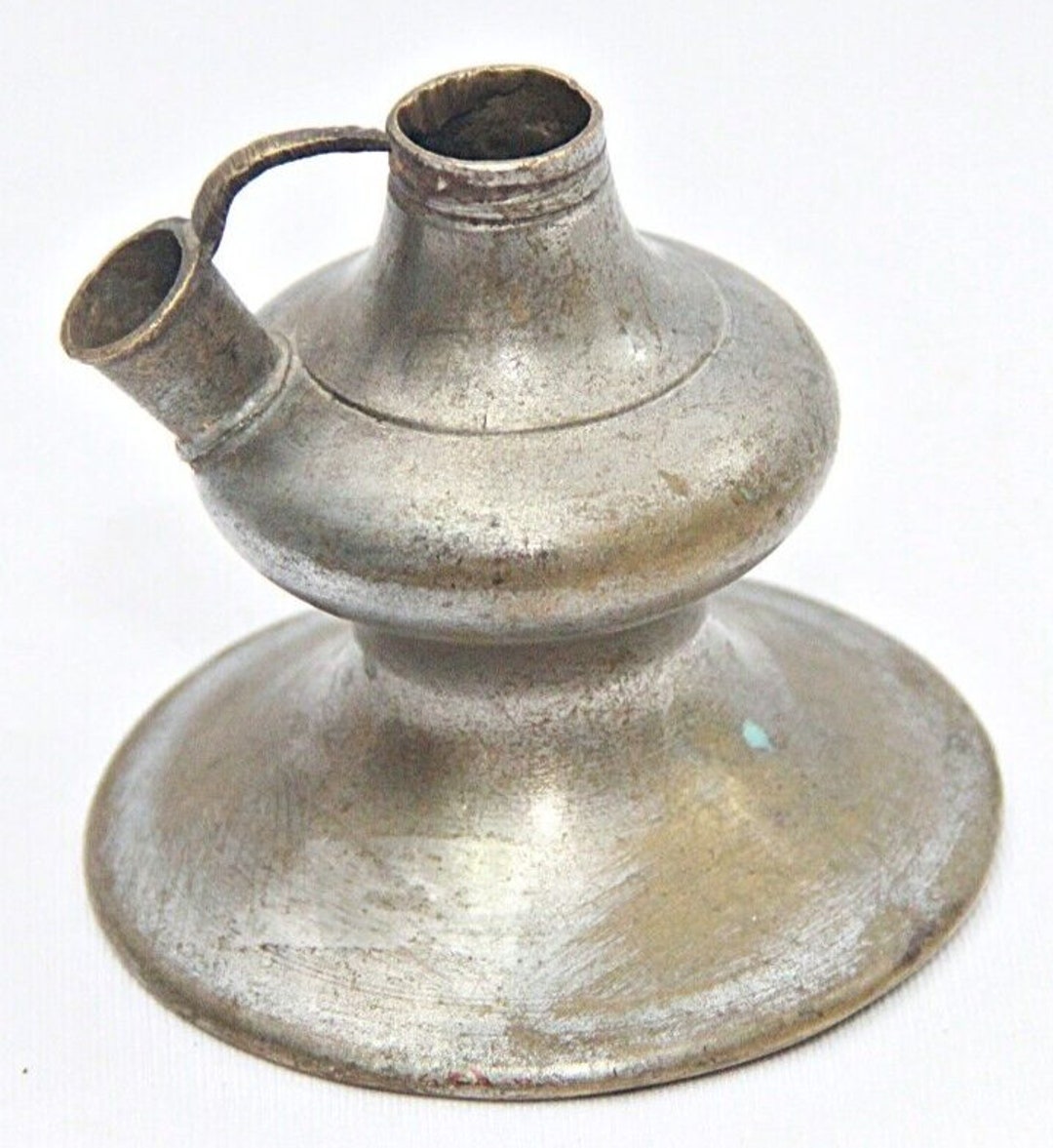 Vintage Chrome Polished Brass Hookah Pot Collectible Indian Water Pipe ...