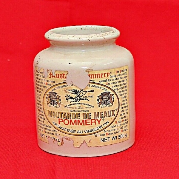 French Moutarde Crock - Etsy