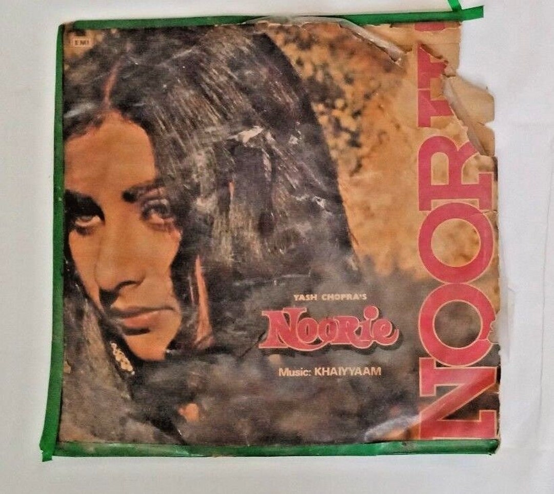 1979 Old Vintage Noorie Movie Record 33 1/3 RPM EMI India With Cover - Etsy