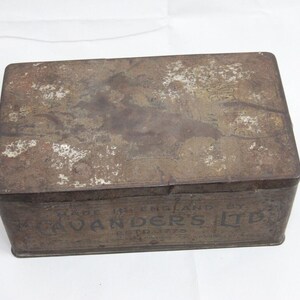 1940s Rare Cavender’s Medium Navy Cut Cigarettes Tin Box – Vintage ...