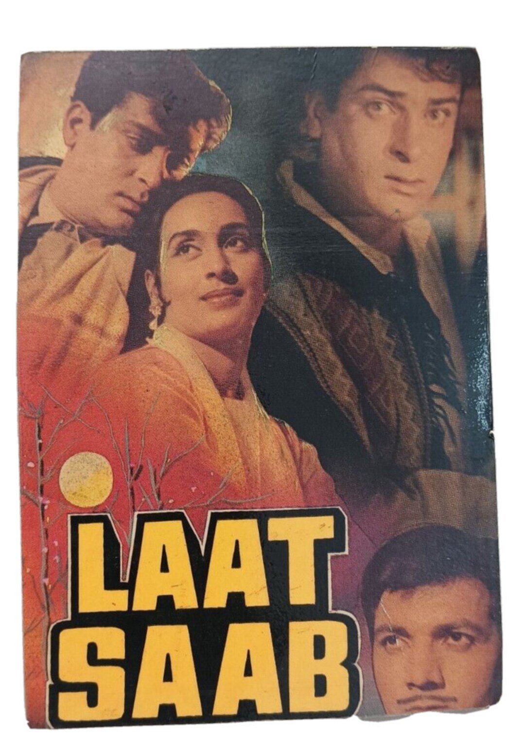 Litho Print Shammi Kapoor's Laat Saab Indian Movie Cinema Hall Lobby Card - Etsy
