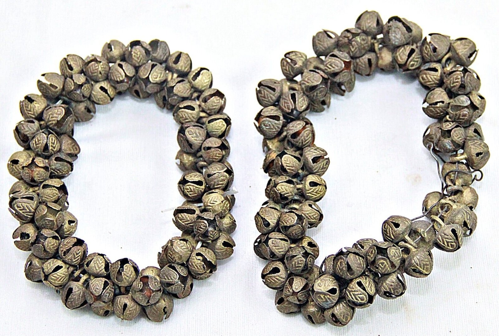 Brass Ghungroo Bells, 170 Dancing Ghungroo Brass Bells, Indian Tribal ...