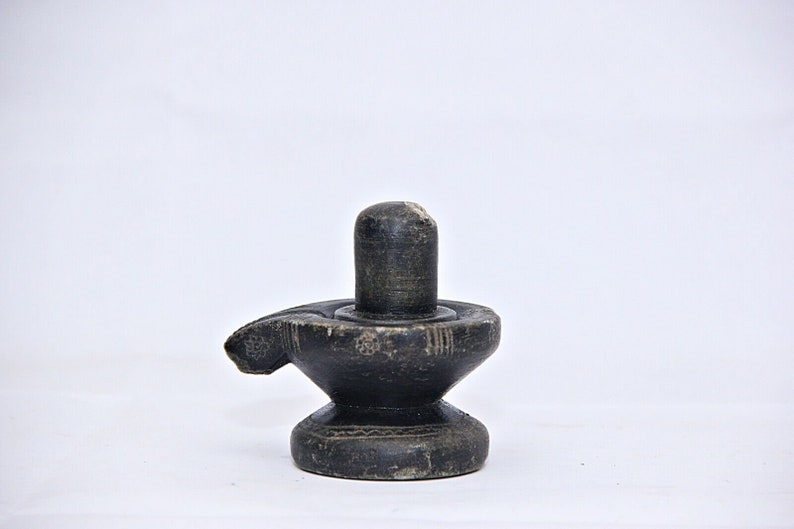 Vintage Marble Handmade Lord Shiva Lingam, Stone Shiva Ling Figurine ...