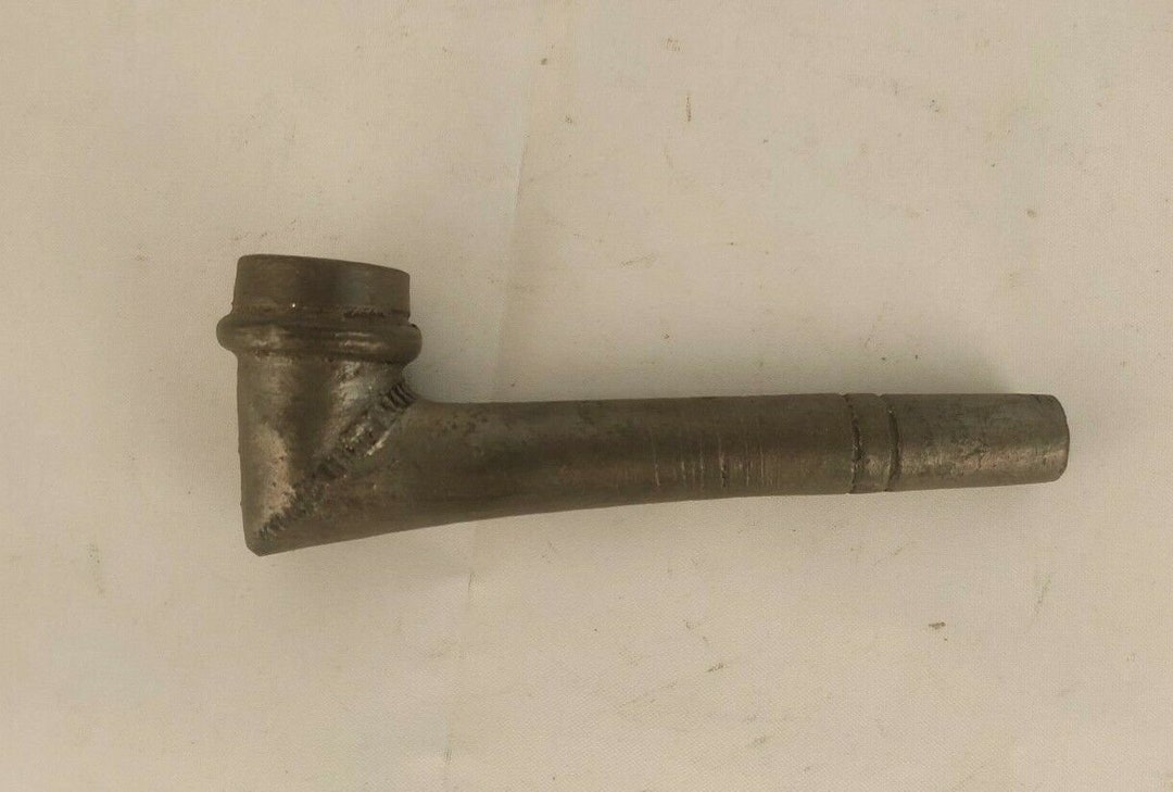 Handmade Terracotta Hookah Pipe: Metallic Polished Pocket PIPA, Indian ...