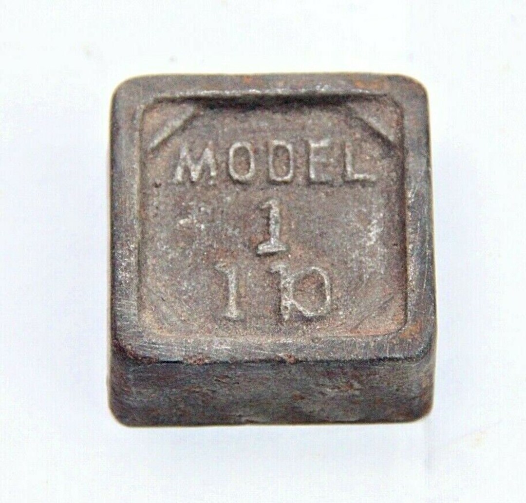 Vintage Old Iron Made Model 1 Pound Mercantile Measuring Weight/unit - Etsy