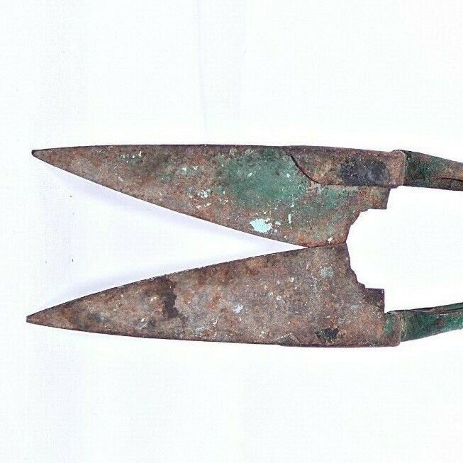 Old Vintage Handcrafted Sheep Goat Shears, Rustic Farm Tool Scissors ...