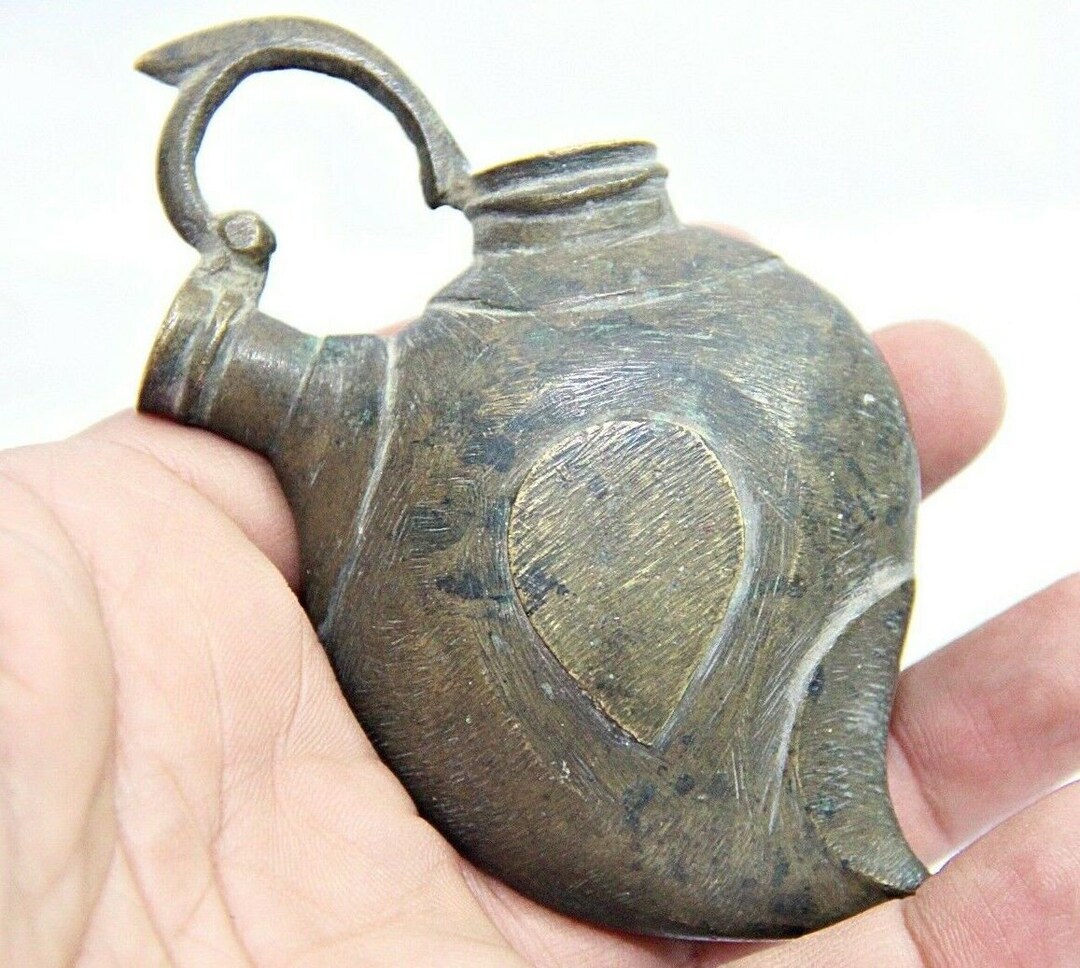 Antique Mango Shaped Hand-hookah Islamic Collectible Hukka Pot Vintage ...