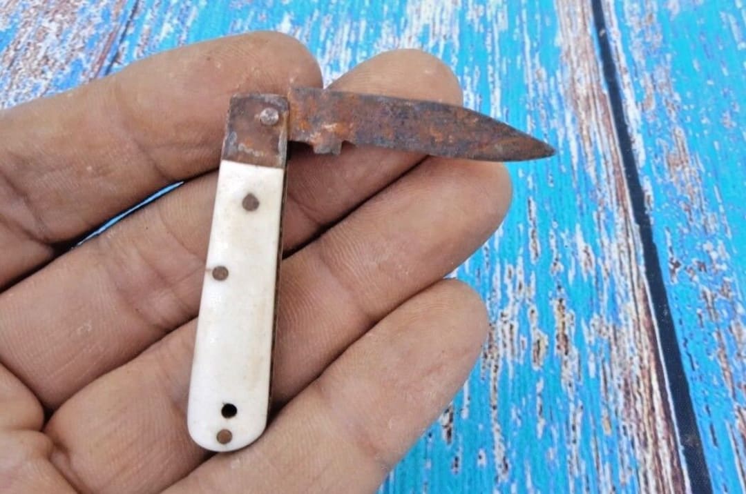 Rare 1940s Vintage Tiny Miniature Pocket Knife Collectible Beautiful ...
