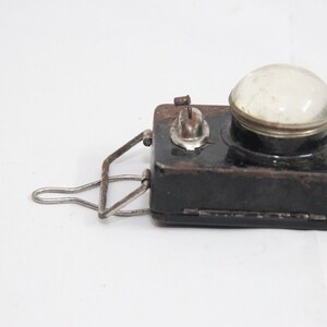 Original Old Vintage Bicycle Flashlight Battery Operated Torch Lamp ...