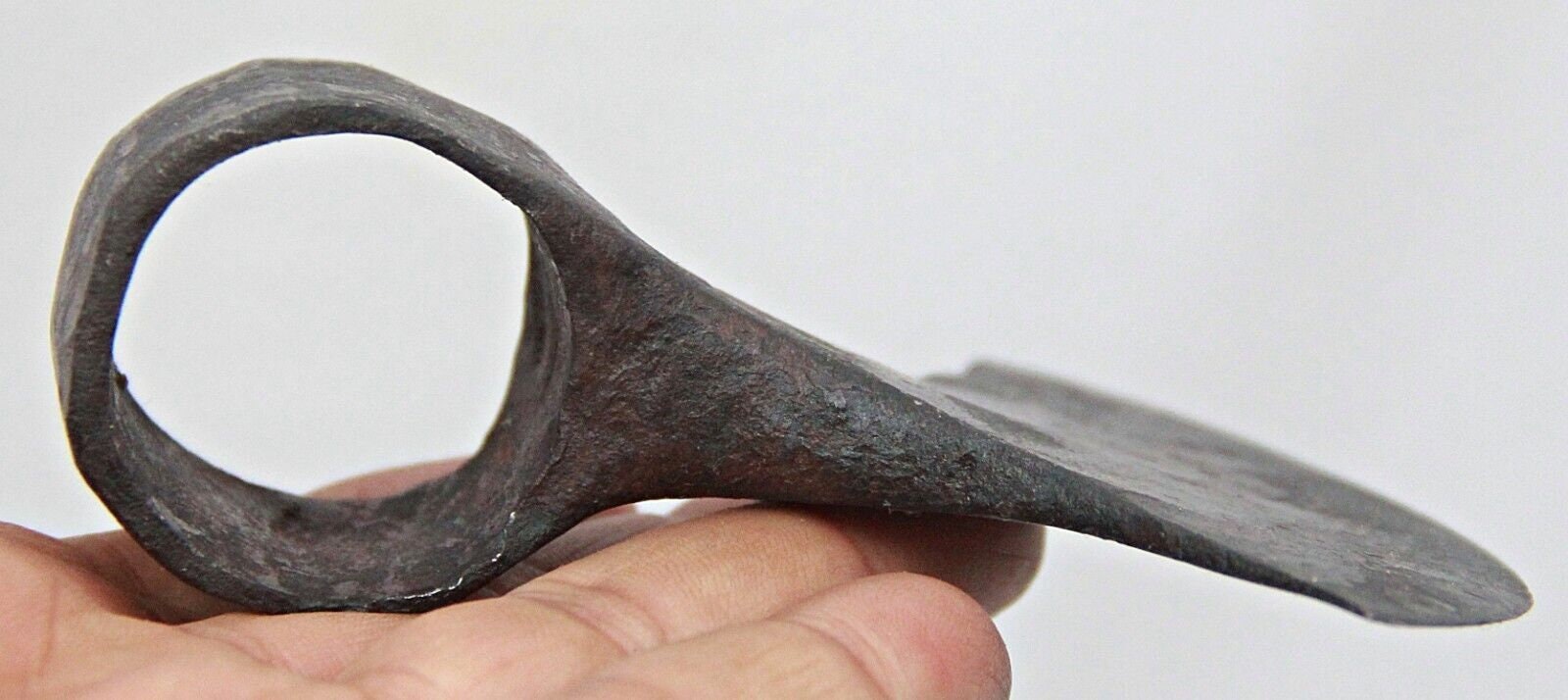 Vintage Hand-forged Indian Rustic Iron Axe Head Collectible Cutting ...