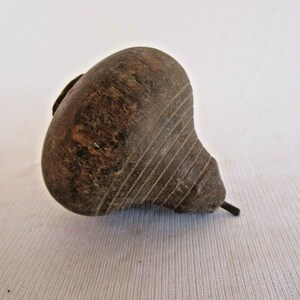 Vintage Lacquer Painted Wooden Lattu Toy – Traditional Indian Spinning ...