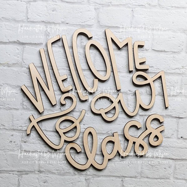 Wooden Welcome to Our Class Signs - Etsy