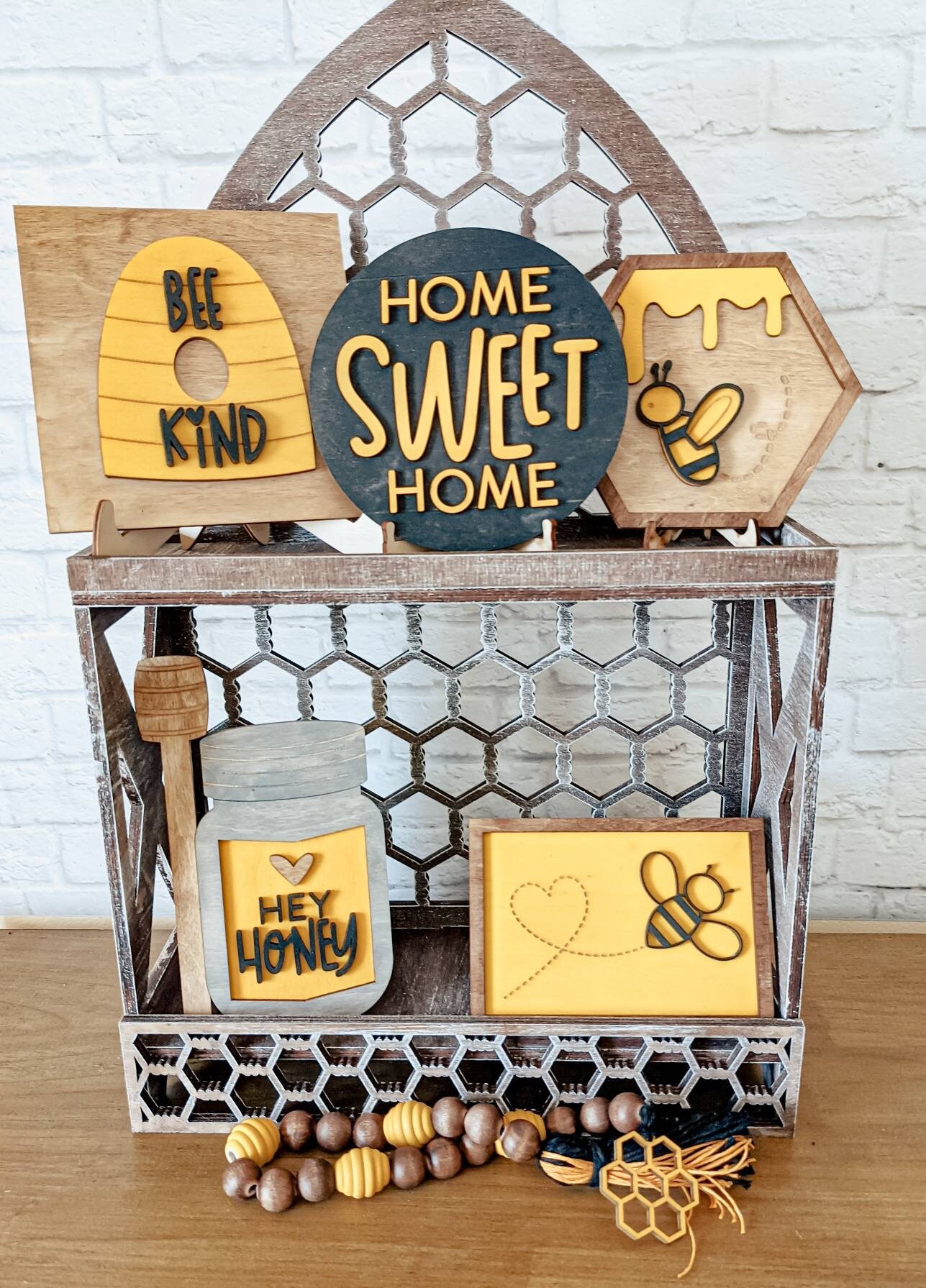 BEE TIER TRAY Bundle Home Decor Bundle Mantel Decor | Etsy