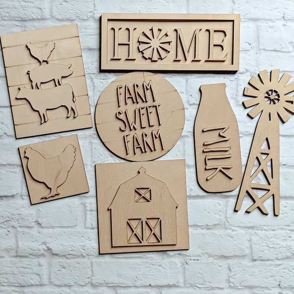 Blank Farmhouse Signs - Etsy