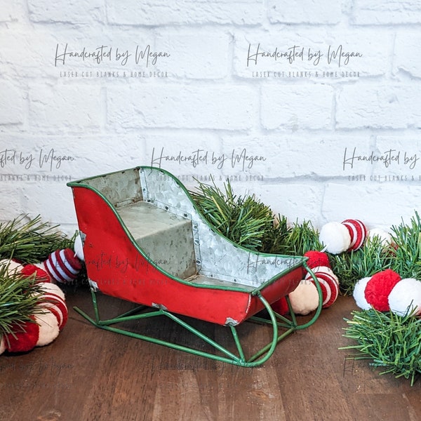 Metal Sleigh - Etsy