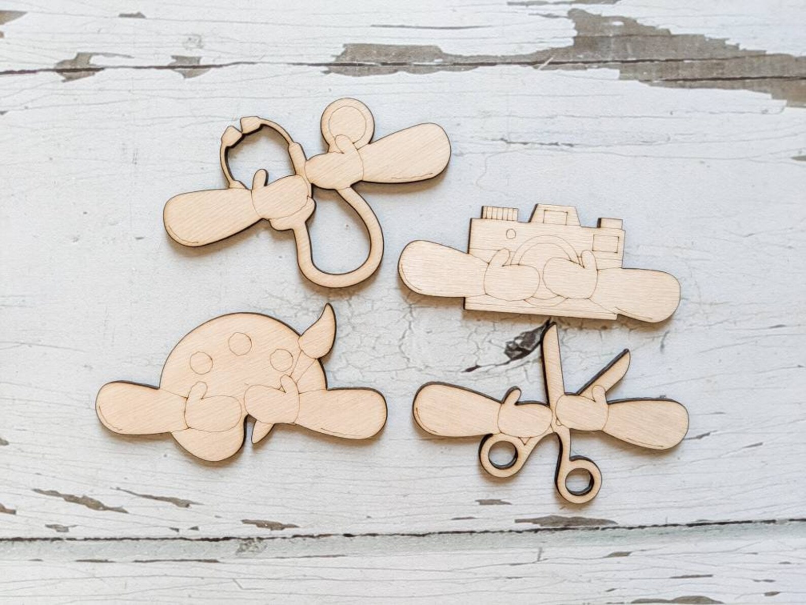 Individual Arm Add-ons for the 10 Blank Interchangeable Gnome DIY Kit 1 ...