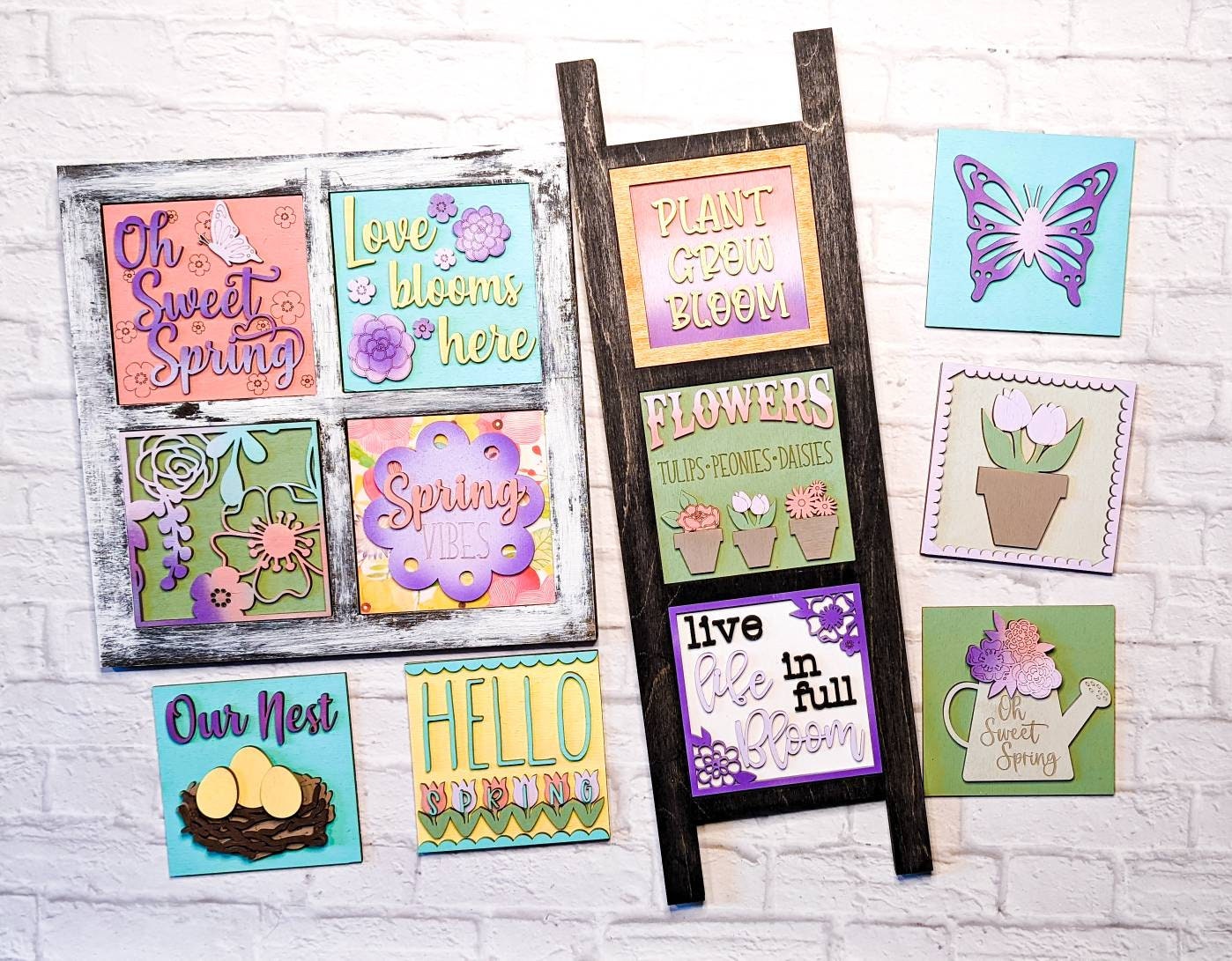 Interchangeable Ladder LADDER ONLY Decorative Ladder | Etsy