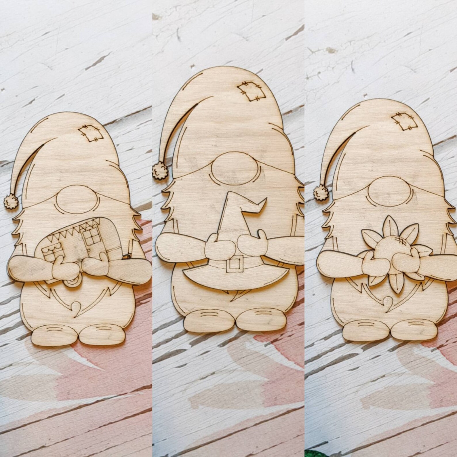 Individual Arm Add-ons for the 10 Blank Interchangeable Gnome DIY Kit 1 ...