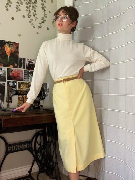 vintage 80s yellow - Gem