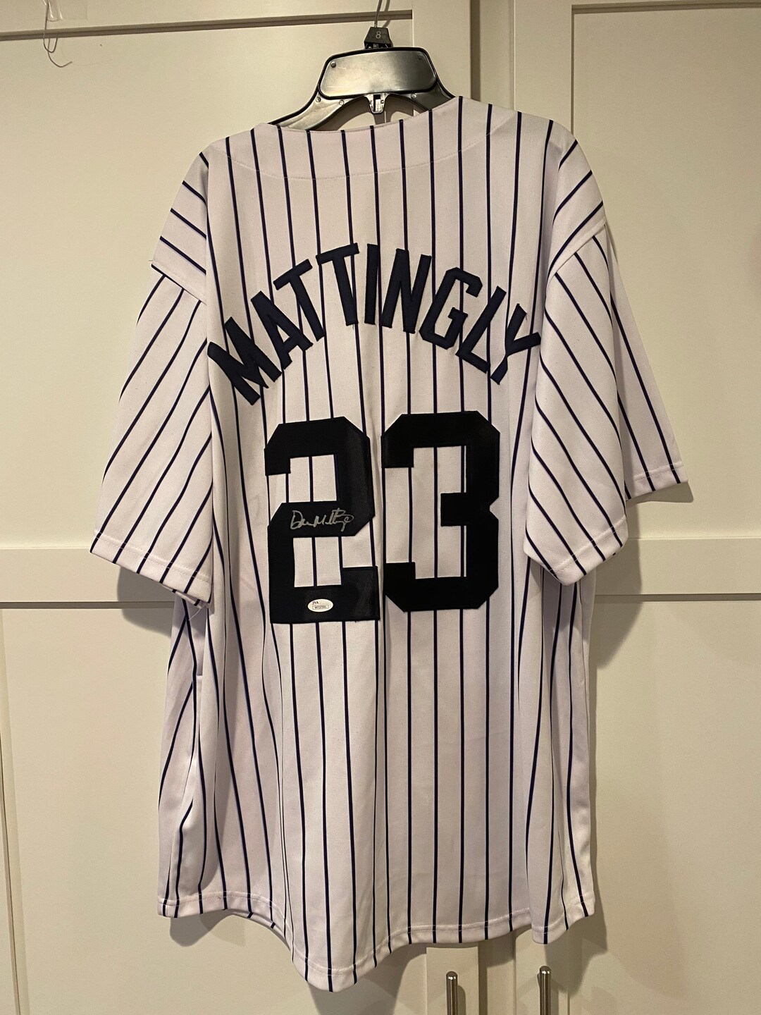 Don Mattingly 23 AUTOGRAPHED New York Yankees Home Pinstripe - Etsy France